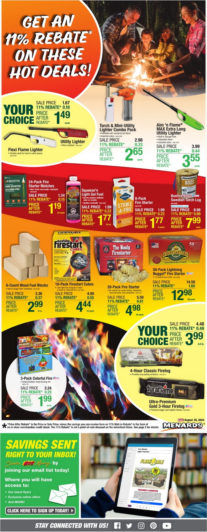 Menards Home Essential Ad Aug 15 – Aug 25, 2024