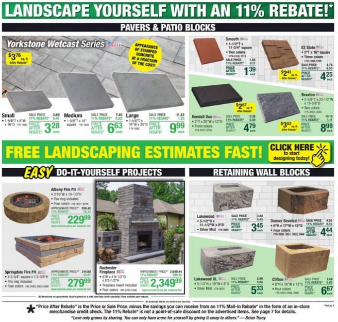 Menards Weekly Ad Aug 01 – Aug 11, 2024