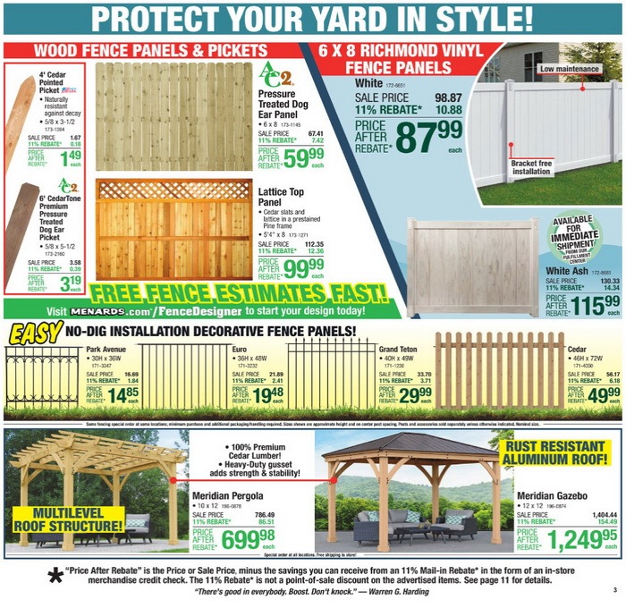 Menards Weekly Ad Aug 08 – Aug 18, 2024