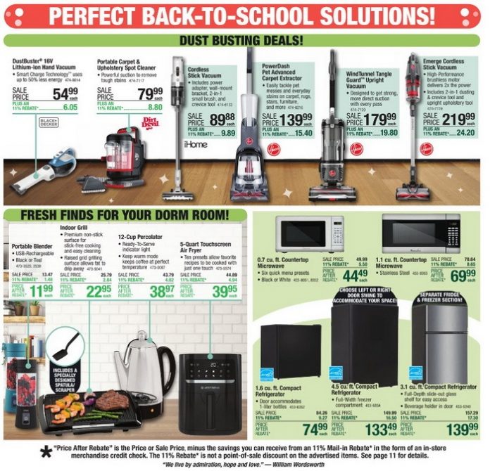 Menards Weekly Ad Aug 15 – Aug 25, 2024 (Back to School Promotion Included)