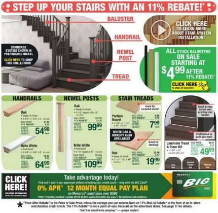 Menards Weekly Ad Aug 15 – Aug 25, 2024 (Back to School Promotion Included)