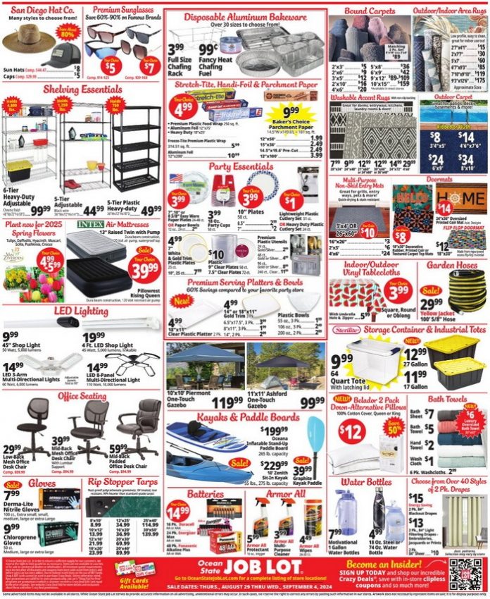 Ocean State Job Lot Weekly Ad Aug 29 – Sep 04, 2024 (Back to School ...
