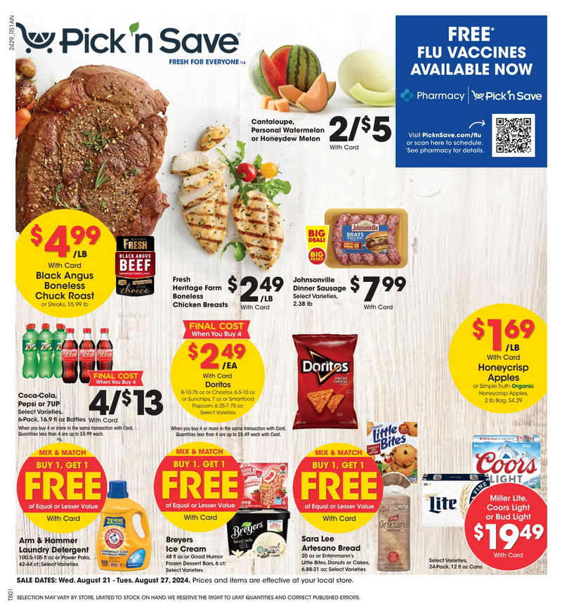 Pick 'n Save Weekly Ad Aug 21 – Aug 27, 2024