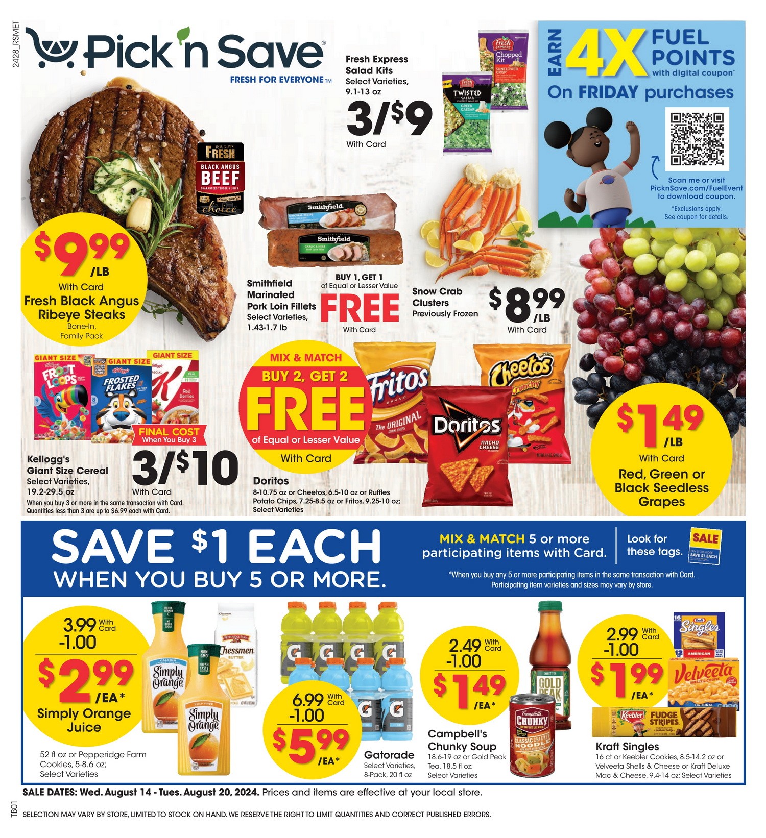 Pick 'n Save Weekly Ad Aug 14 – Aug 20, 2024