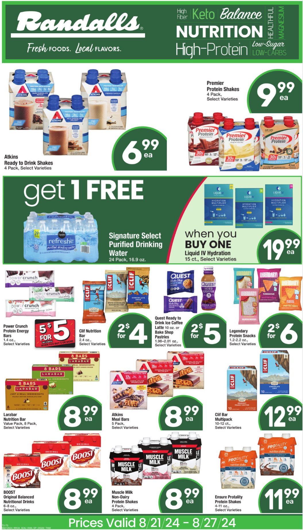 Randalls Weekly Ad Aug 21 – Aug 27, 2024