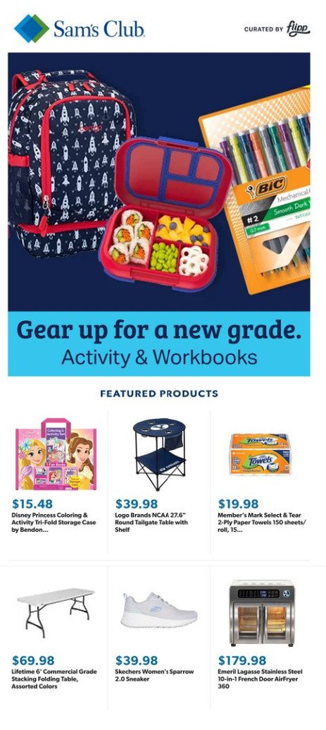 Sam's Club Weekly Ad Aug 01 – Aug 07, 2024 (Back to School Promotion ...