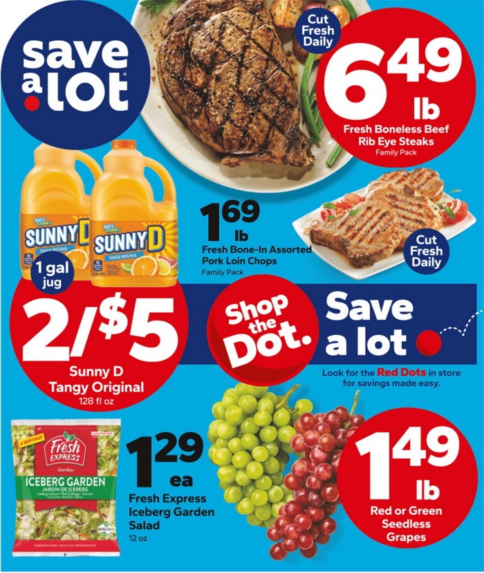 Save A Lot Weekly Ad Aug 28 – Sep 03, 2024
