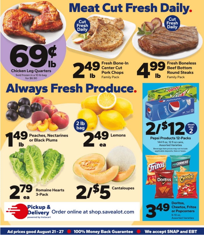 Save A Lot Weekly Ad Aug 28 – Sep 03, 2024