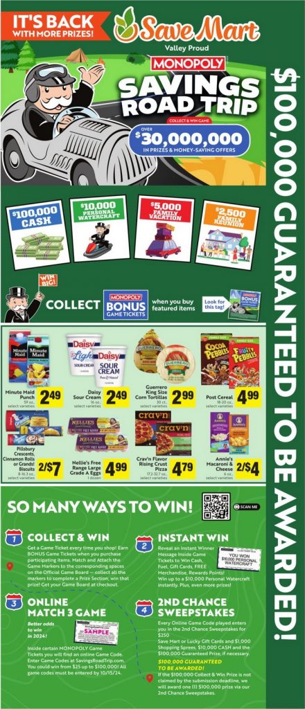 Save Mart Supermarket Weekly Ad Aug 14 – Aug 20, 2024