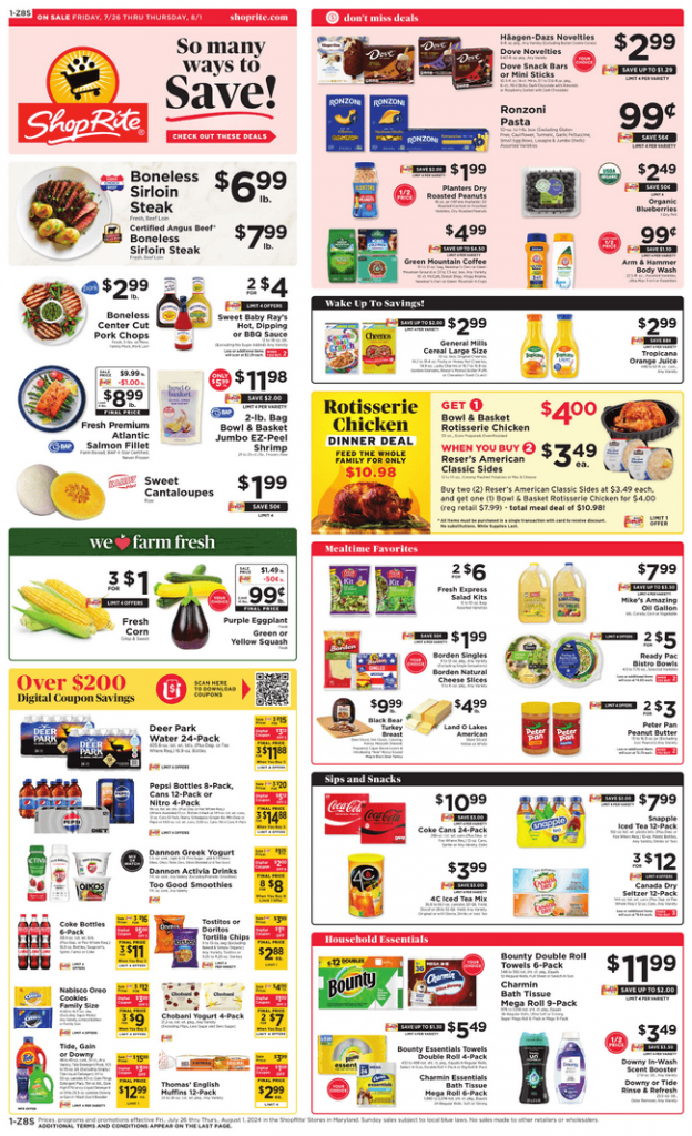 ShopRite Weekly Ad Aug 02 – Aug 08, 2024