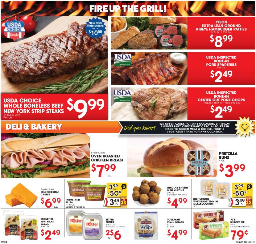 Sunshine Foods Weekly Ad Aug 21 – Aug 27, 2024