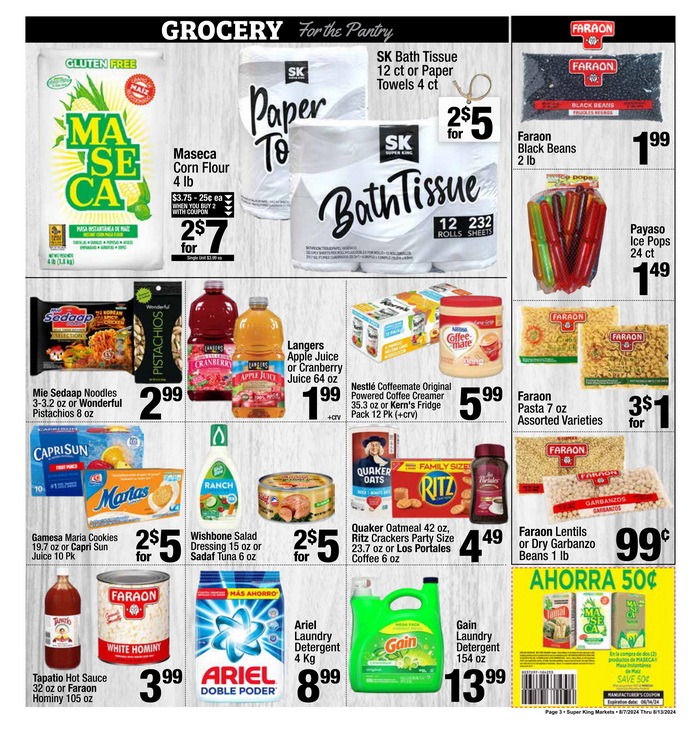 Super King Weekly Ad Aug 07 – Aug 13, 2024