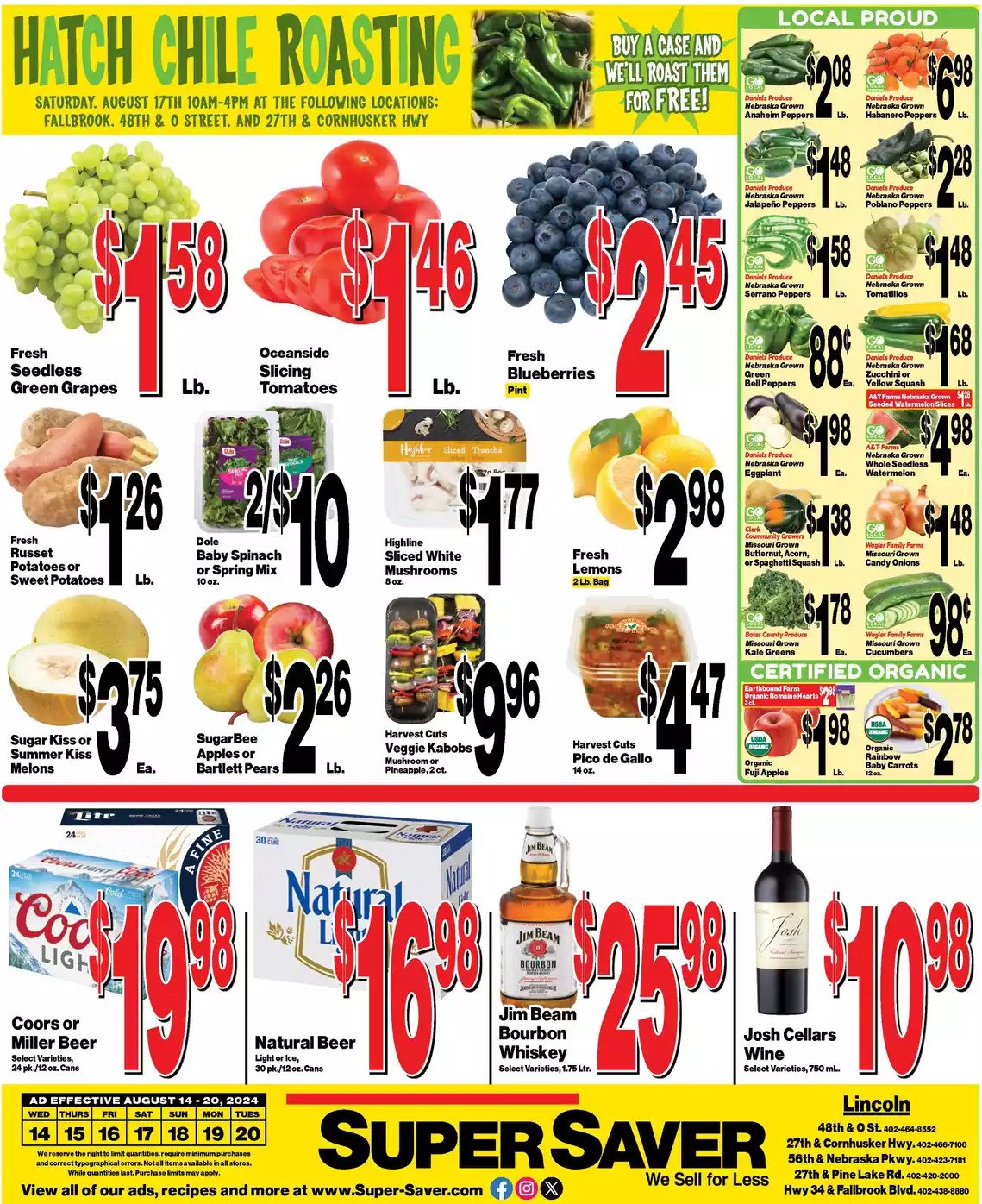 Super Saver Weekly Ad Aug 14 – Aug 20, 2024