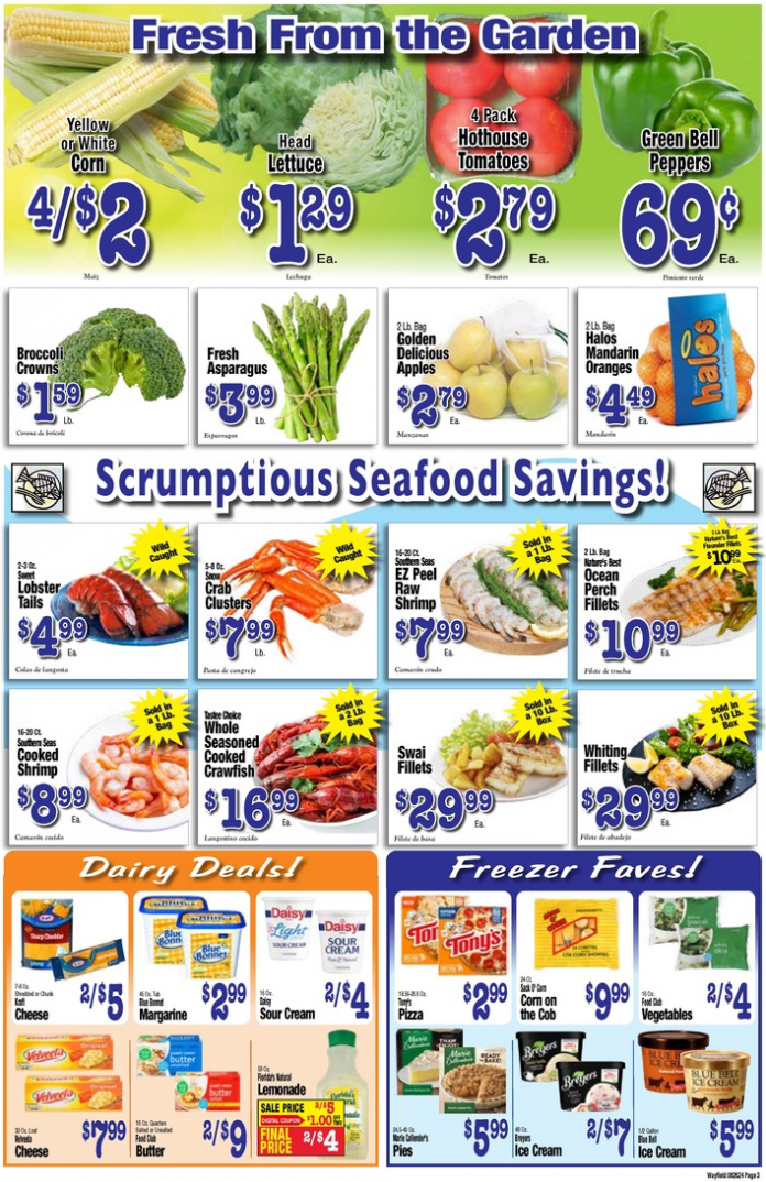 Wayfield Foods Weekly Ad Aug 26 – Sep 02, 2024