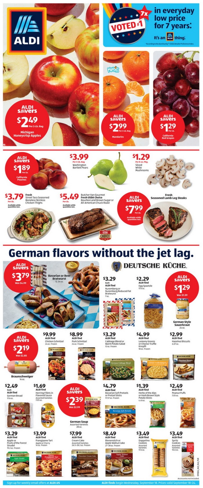 ALDI Weekly Ad Sep 18 – Sep 24, 2024 (Halloween Promotion Included)