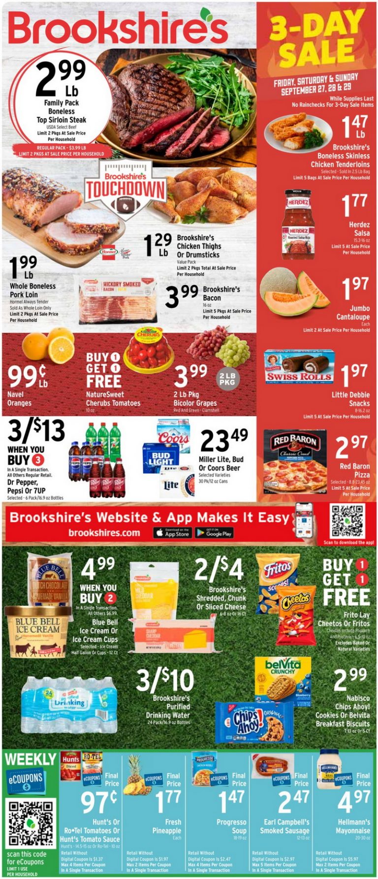 Brookshire's Weekly Ad Sep 25 – Oct 01, 2024