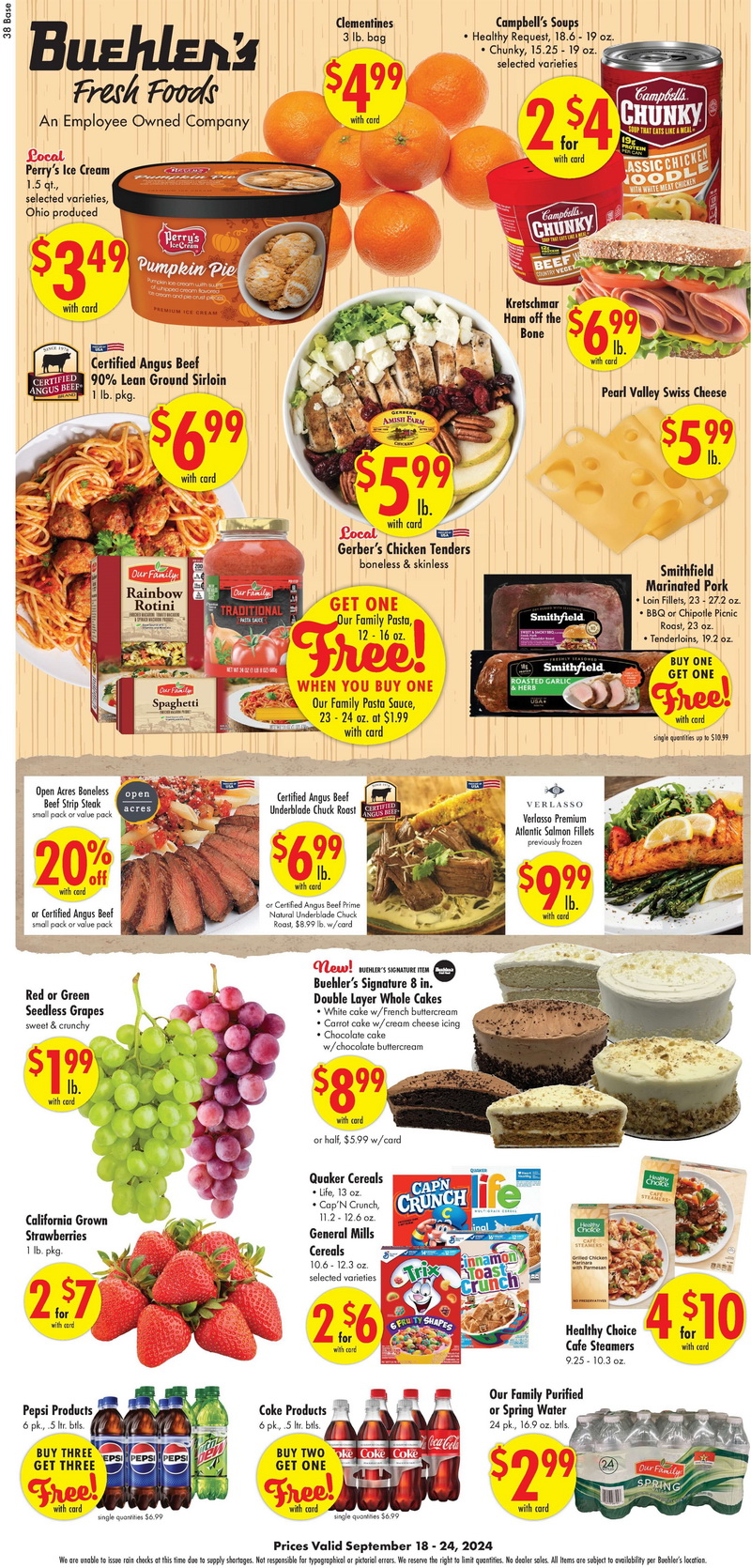 Buehler's Weekly Ad Sep 18 – Sep 24, 2024