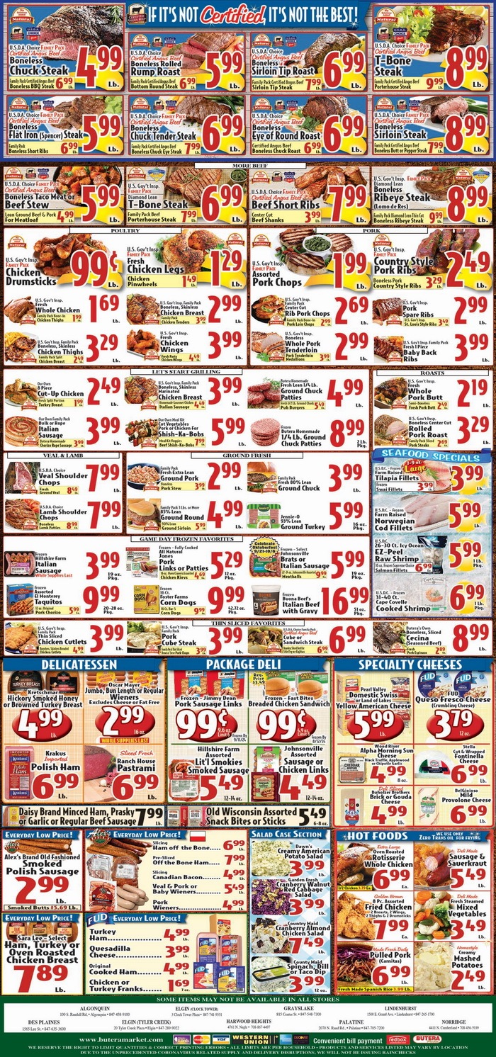 Butera Weekly Ad Sep 18 – Sep 24, 2024