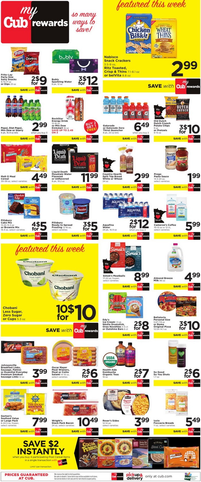 Cub Foods Weekly Ad Sep 22 – Sep 28, 2024