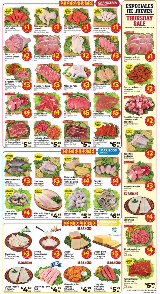 El Rancho Weekly Ad Sep 18 – Sep 24, 2024