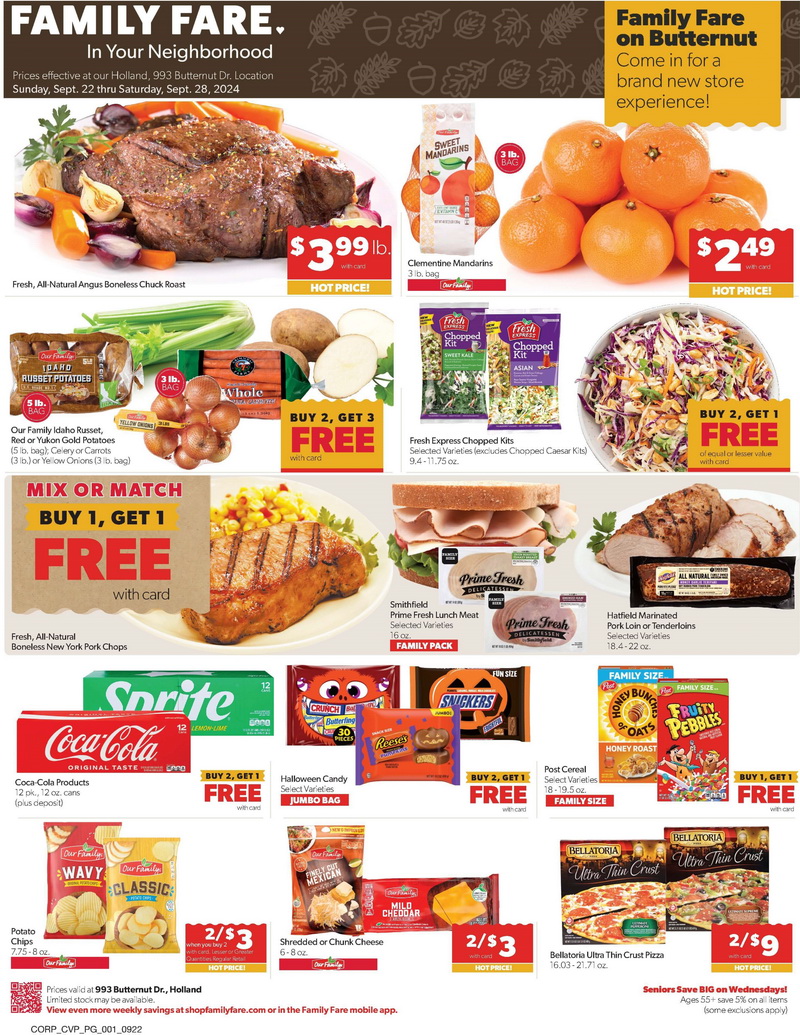 Family Fare Weekly Ad Sep 22 – Sep 28, 2024