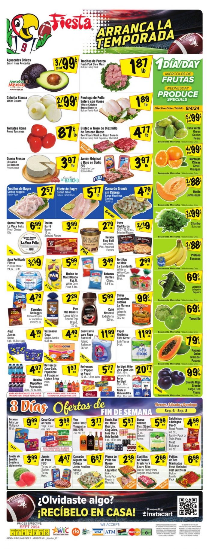 Fiesta Mart Weekly Ad Sep 04 – Sep 10, 2024