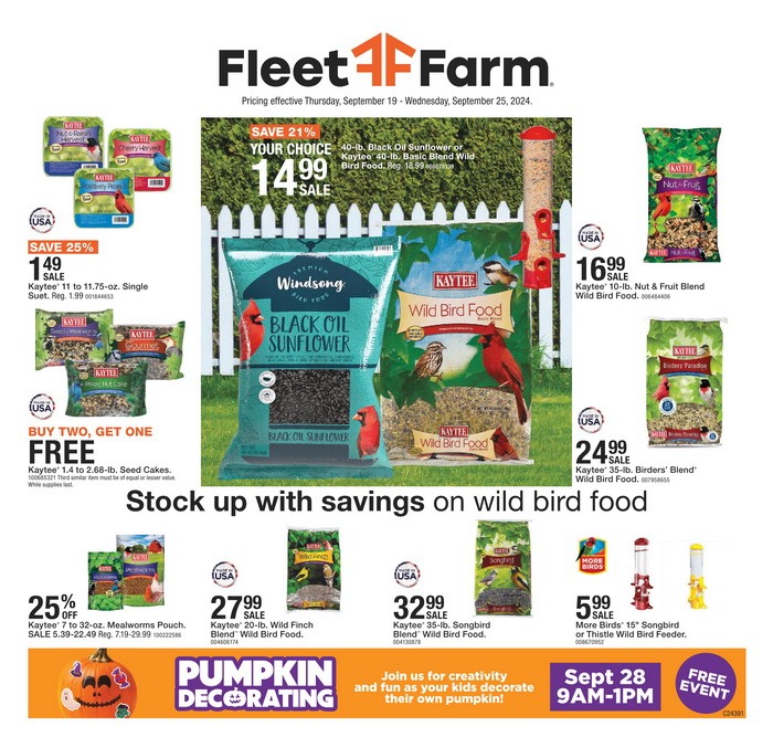 Fleet Farm Weekly Ad Sep 19 – Sep 25, 2024