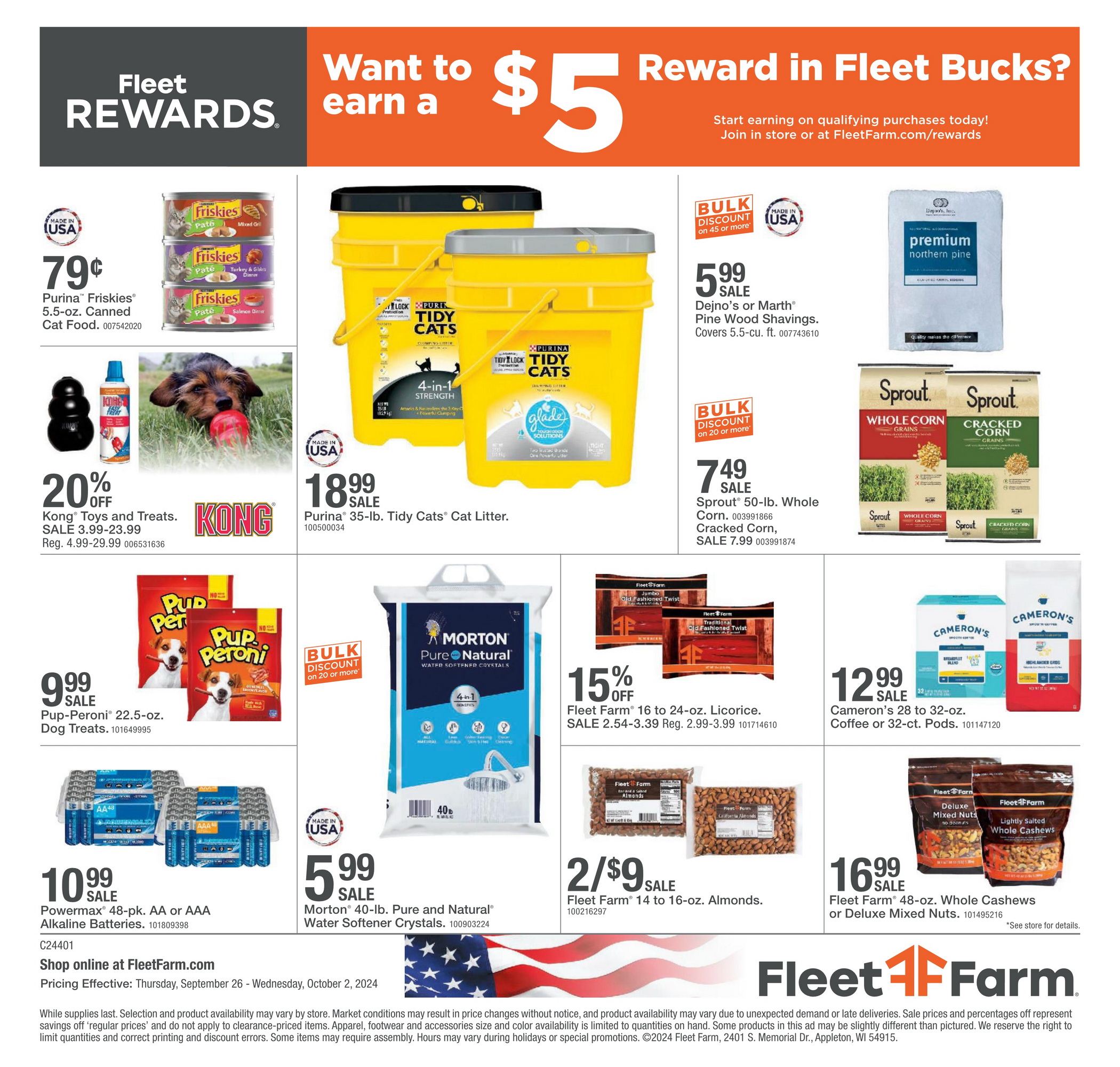 Fleet Farm Weekly Ad Sep 26 – Oct 02, 2024