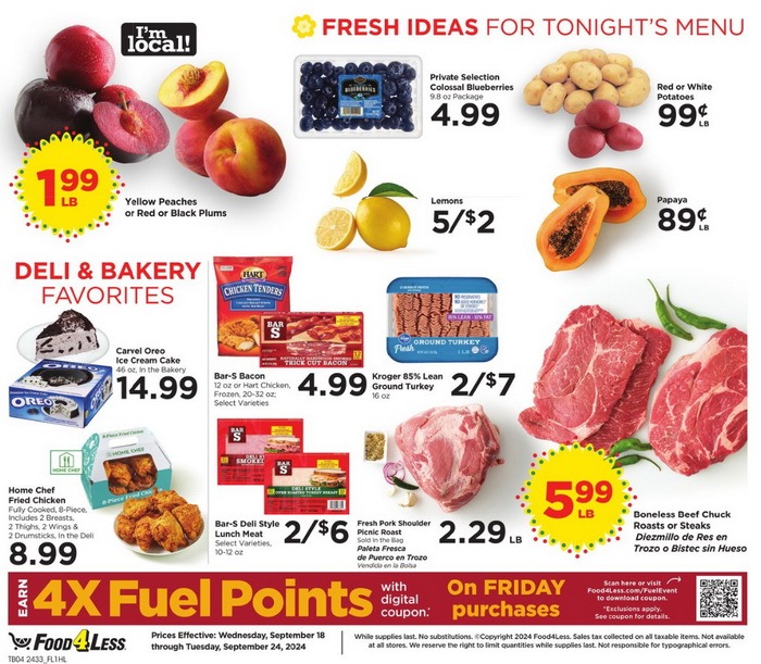 Food 4 Less Weekly Ad Sep 18 – Sep 24, 2024 (Halloween Promotion Included)