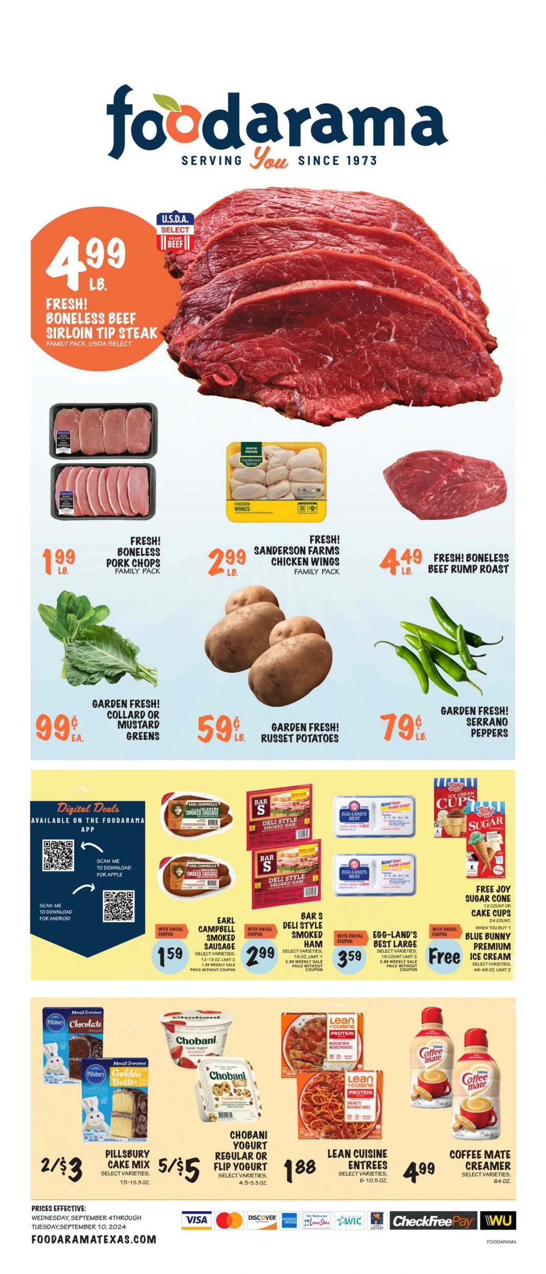 Foodarama Weekly Ad Sep 04 – Sep 10, 2024