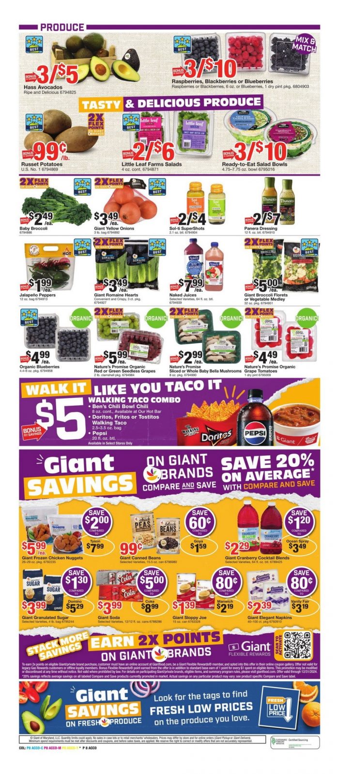 Giant Food Weekly Ad Sep 06 – Sep 12, 2024