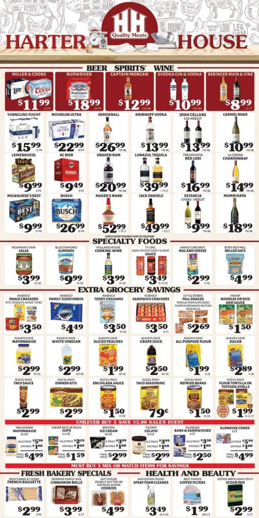 Harter House Weekly Ad Sep 18 – Sep 24, 2024