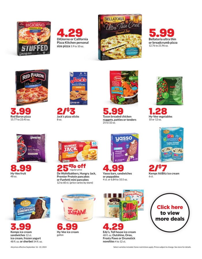 Hy-Vee Weekly Ad Sep 16 – Sep 22, 2024