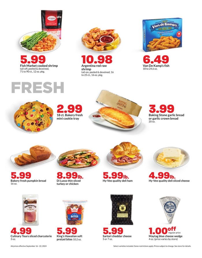 Hy-Vee Weekly Ad Sep 16 – Sep 22, 2024