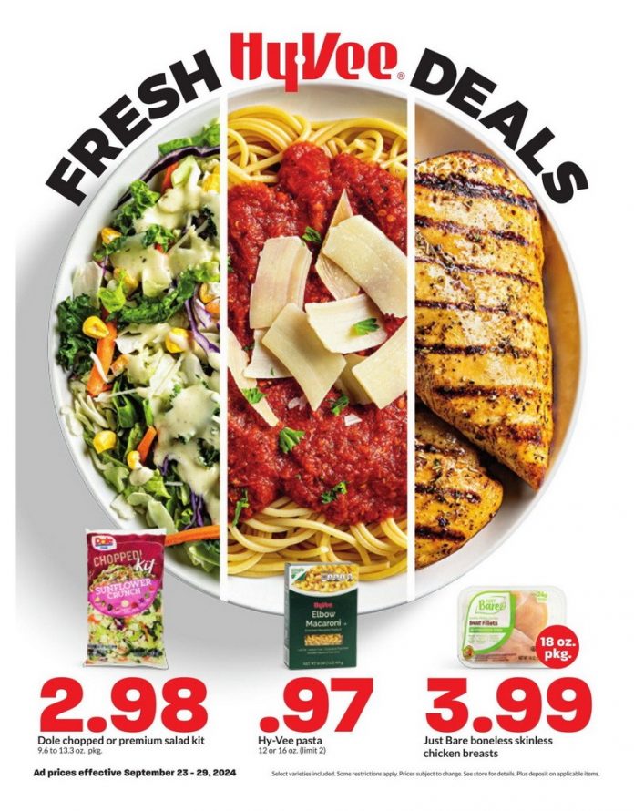 Hy-Vee Weekly Ad Sep 23 – Sep 29, 2024