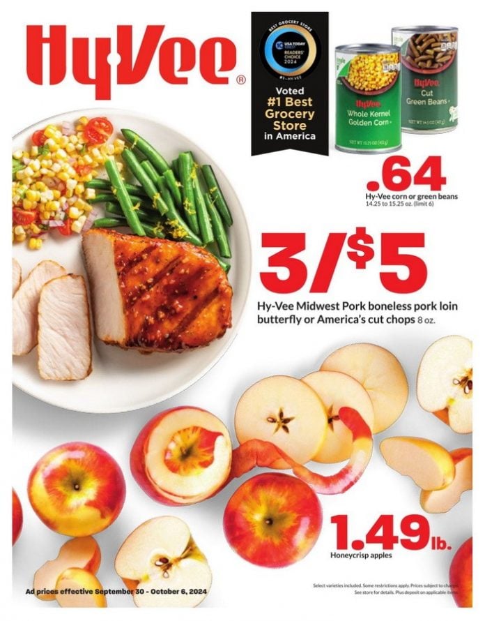 Hy-Vee Weekly Ad Sep 30 – Oct 06, 2024
