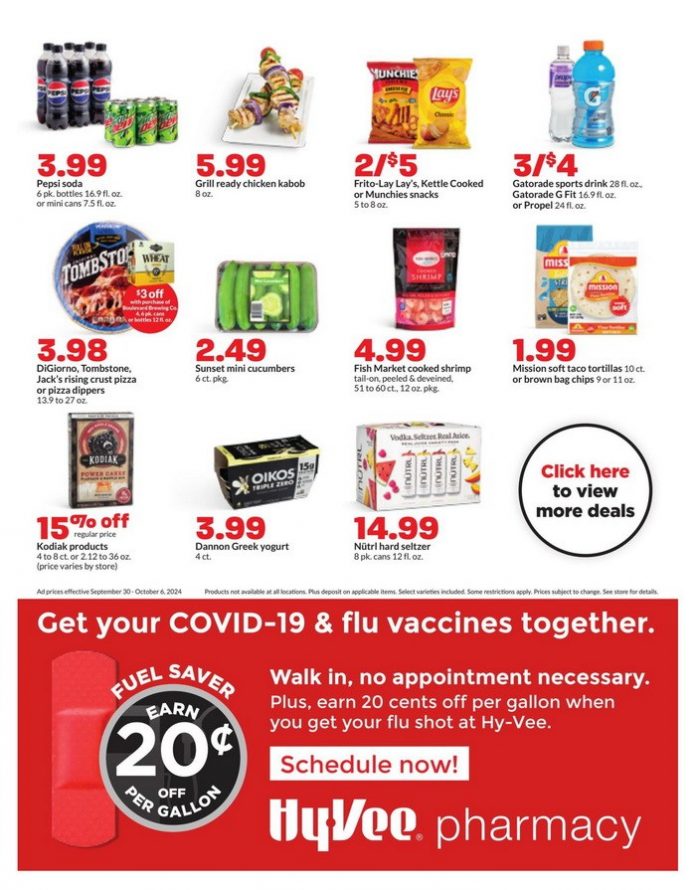 Hy-Vee Weekly Ad Sep 30 – Oct 06, 2024