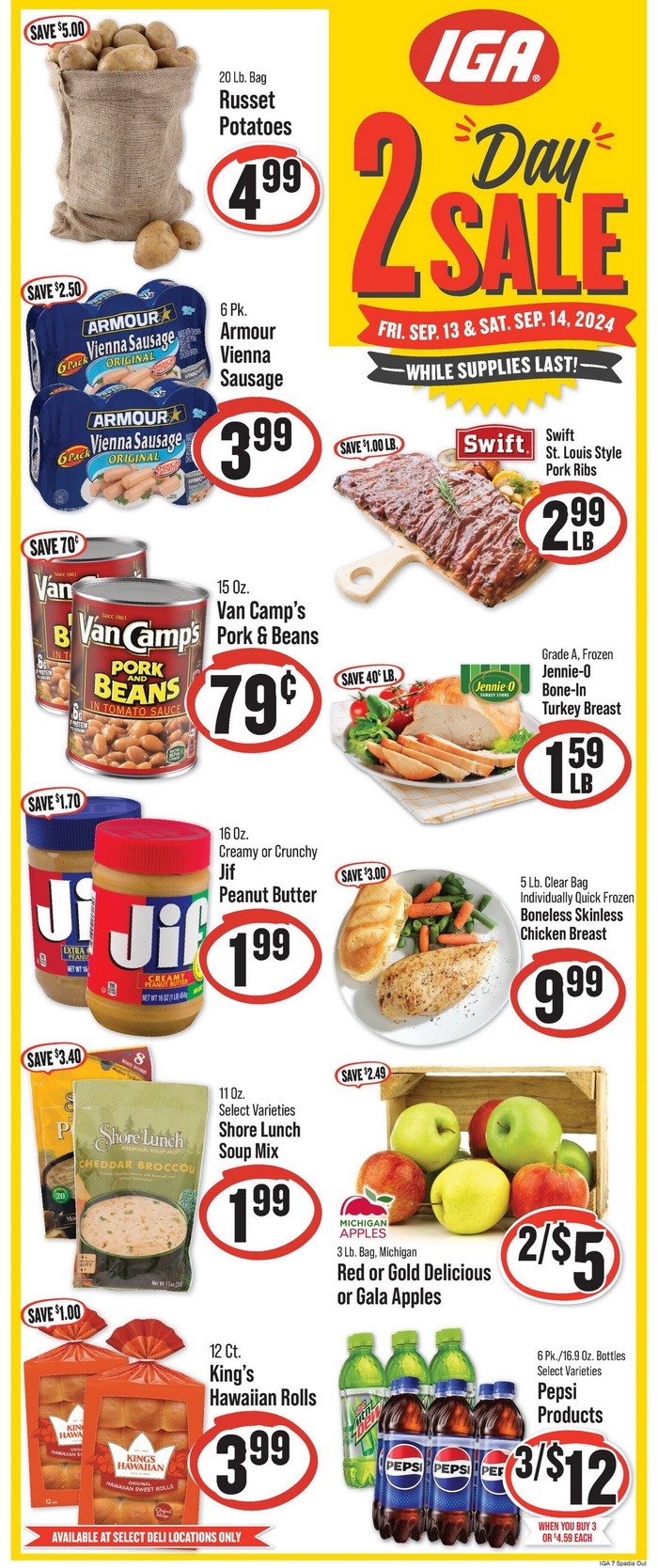 IGA Weekly Ad Sep 11 – Sep 17, 2024