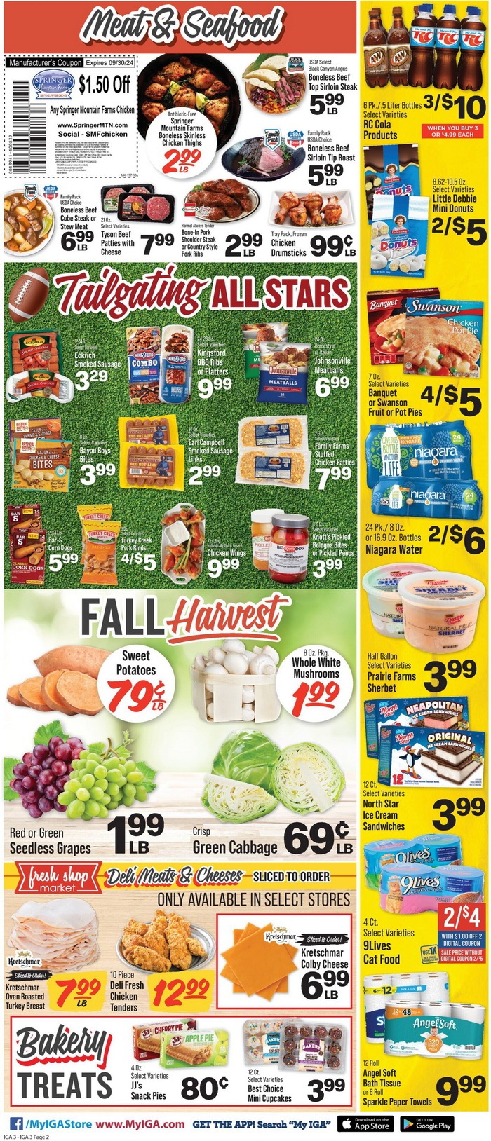IGA Weekly Ad Sep 25 – Oct 01, 2024