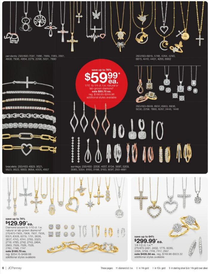 JCPenney Billion Dollar Jewelry Sale Sep 06 – Sep 22, 2024