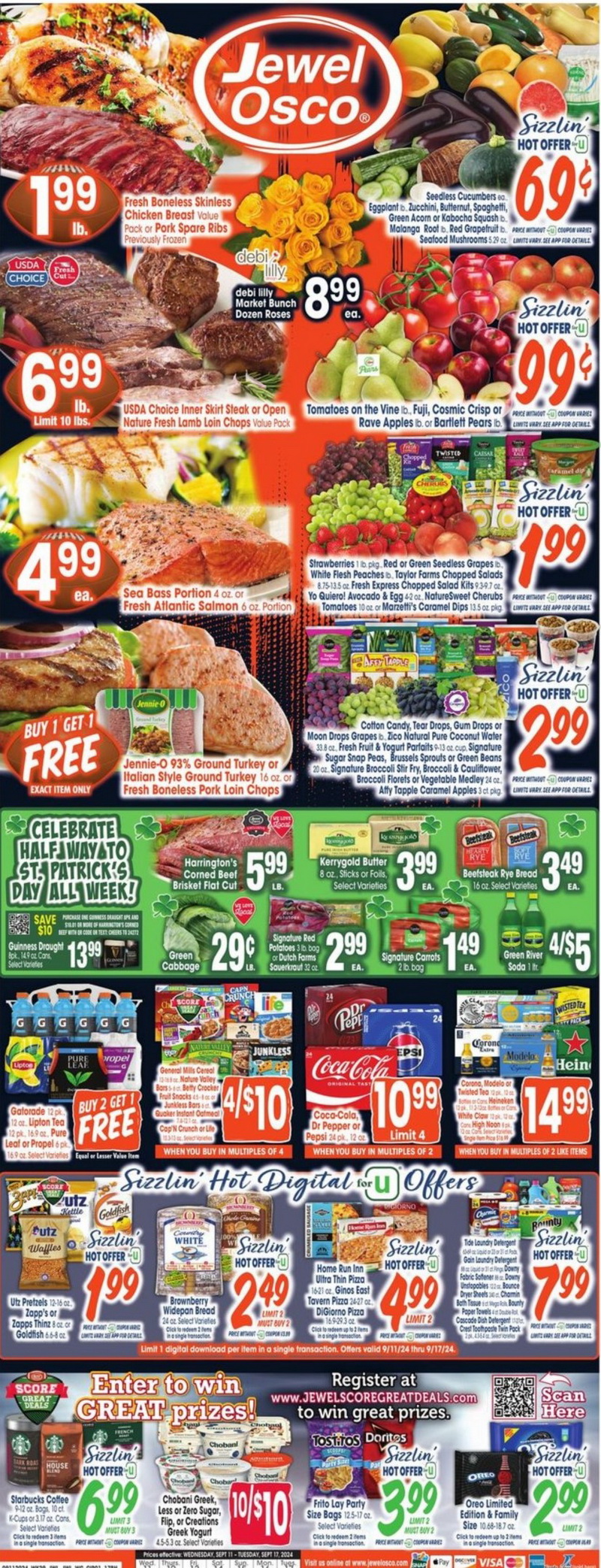 Jewel Osco Weekly Ad Sep 11 – Sep 17, 2024