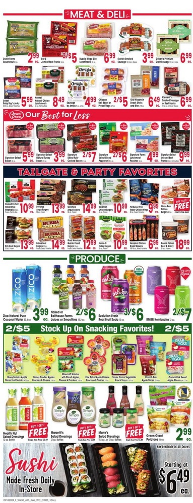 Jewel Osco Weekly Ad Sep 18 – Sep 24, 2024 (Halloween Promotion Included)