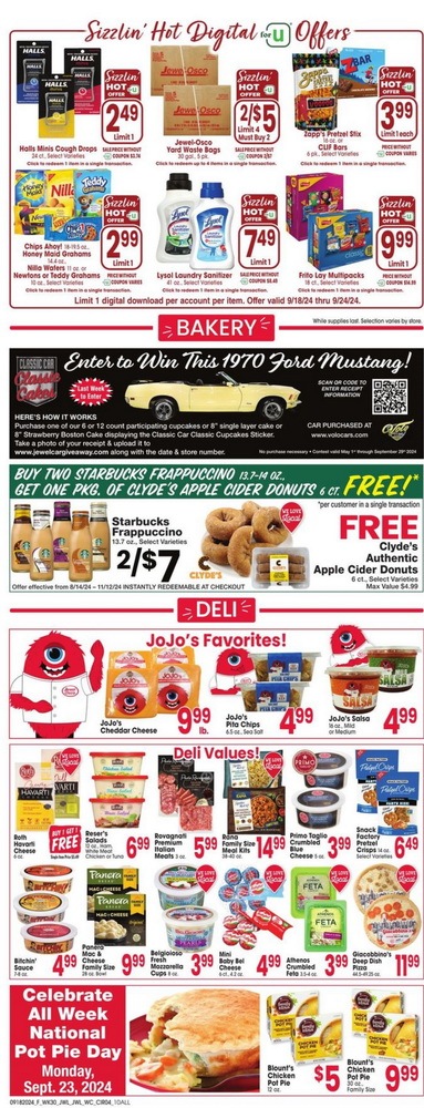 Jewel Osco Weekly Ad Sep 18 – Sep 24, 2024 (Halloween Promotion Included)
