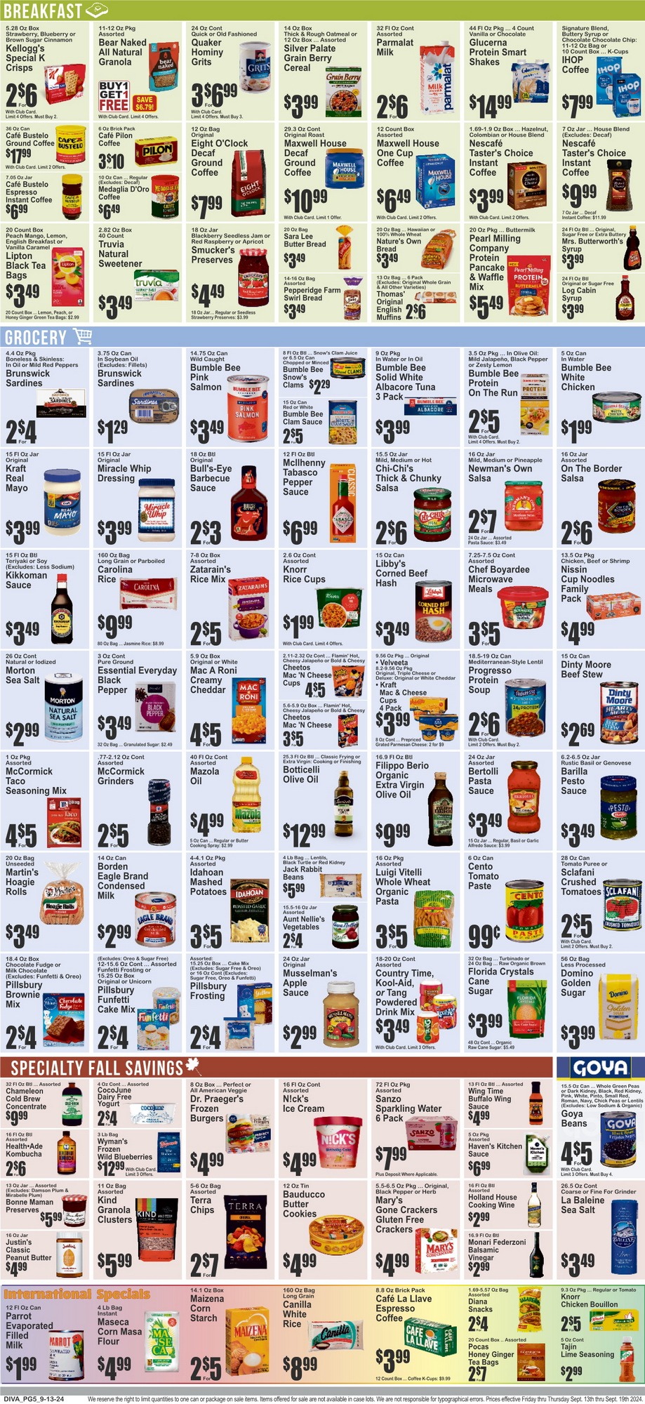 Key Food Weekly Ad Sep 13 – Sep 19, 2024