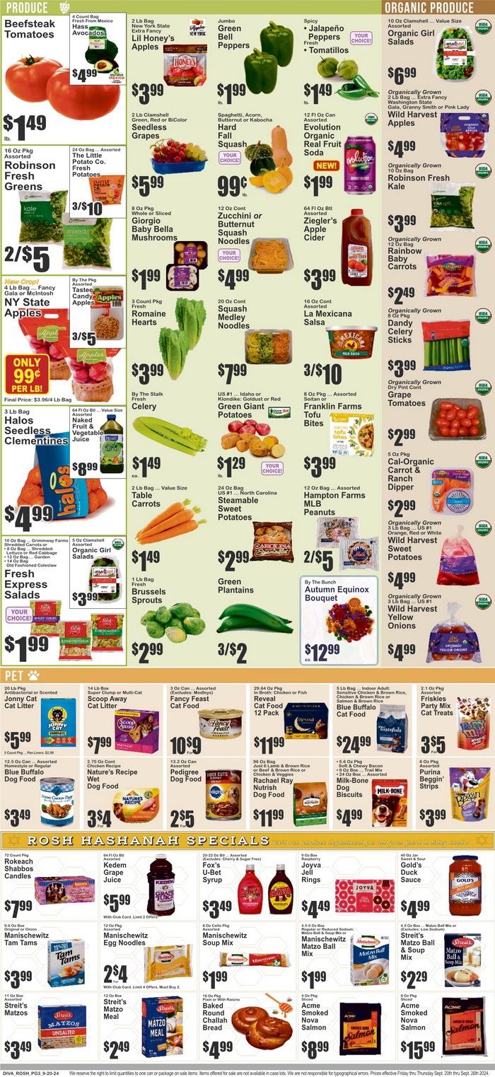 Key Food Weekly Ad Sep 20 – Sep 26, 2024