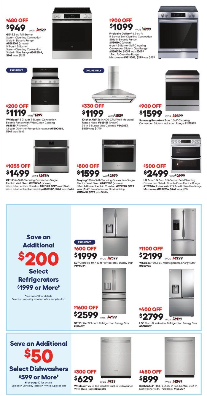 Lowe's In Store Promotion Ad Sep 26 – Oct 16, 2024