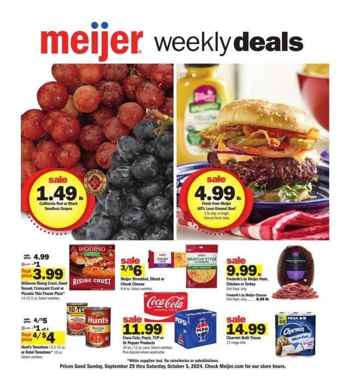 Meijer Weekly Ad Sep 29 – Oct 05, 2024