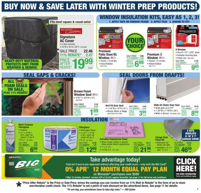 Menards Weekly Ad Sep 26 – Oct 06, 2024 (Halloween Promotion Included)