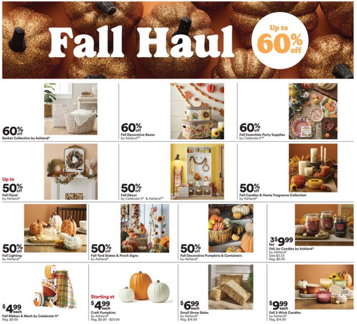 Michaels Weekly Ad Sep 23 – Sep 28, 2024 (Halloween Promotion Included)
