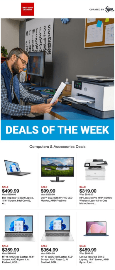 Office Depot Weekly Ad Sep 23 – Sep 29, 2024